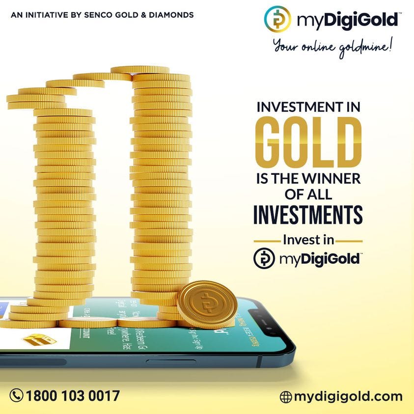 Invest in Digital gold | Digital Gold Investment | myDigiGold ...