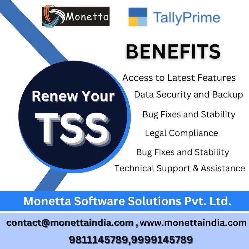 Tally Software License: Everything You Need to Know - Monetta Software Solutions Pvt. Ltd. - Medium