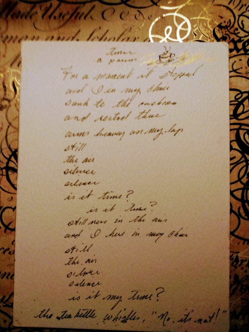 Time? - Paper Poetry - Medium