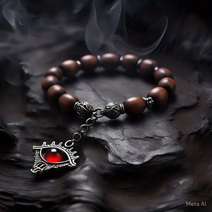 Lucifer’s Powerful Eye Rosary with Protection Chain Nikita kour writer ...
