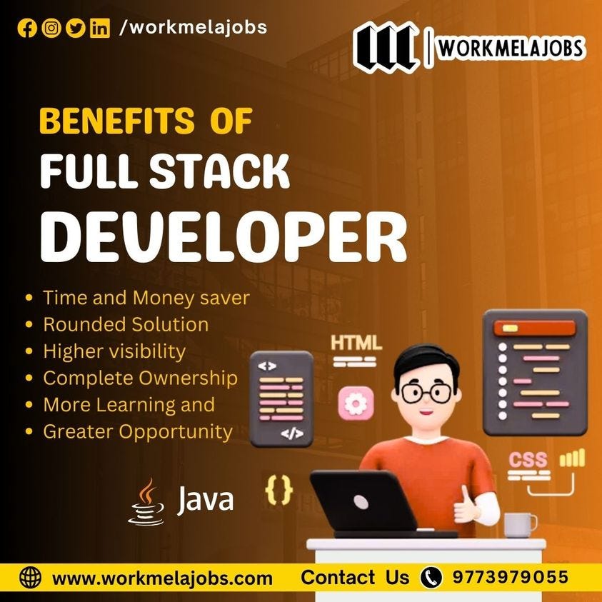 Unlock the Power of Full Stack Development! 🚀 - Workmelajobs - Medium