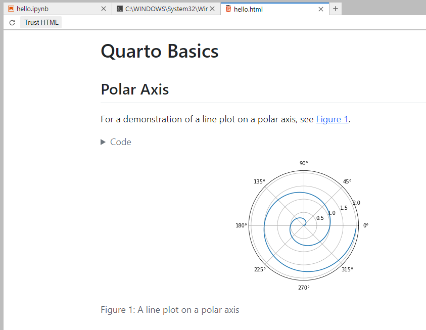 Install Quarto using Jupyter and Python for Windows | by Ambu Vijayan | Towards Dev