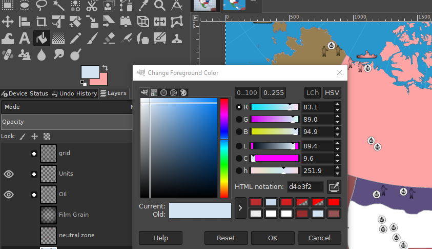 Making a custom map on Gimp. Defining Lines 2045 game development… | by Caleb Sheets | Mar, 2025 ...