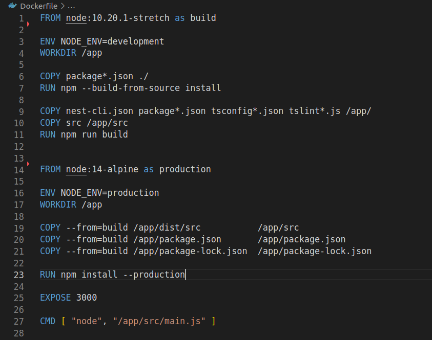 Multistage docker file in nodejs/nestjs | by Mahdi Imani | Jan, 2023 | Medium | Medium