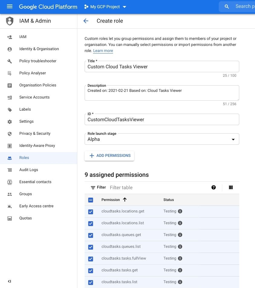 GCP Role Based Access Control (RBAC) | by Rehan Janjua | Medium