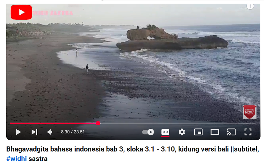 Commenting Identity: YouTube Comments on a Bhagavad Gita Pepaosan ...