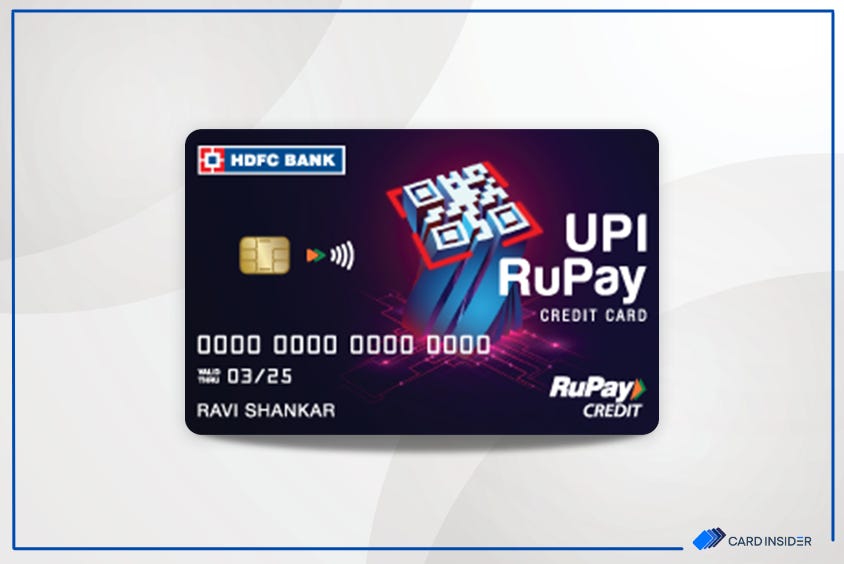 HDFC Bank UPI RuPay Credit Card: A Revolution in Digital Payments | by Rupindersingh | Medium