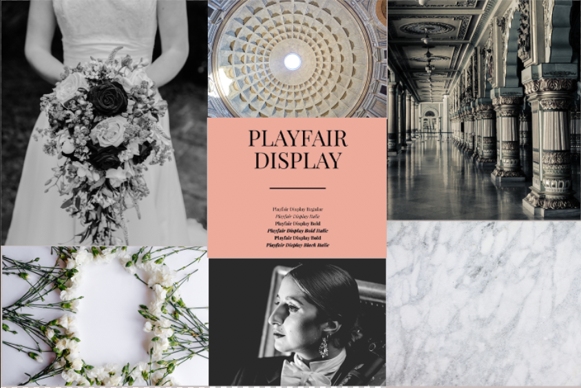 Playfair Display Type Specimen -UI Case Study in RED Academy | by Saki ...