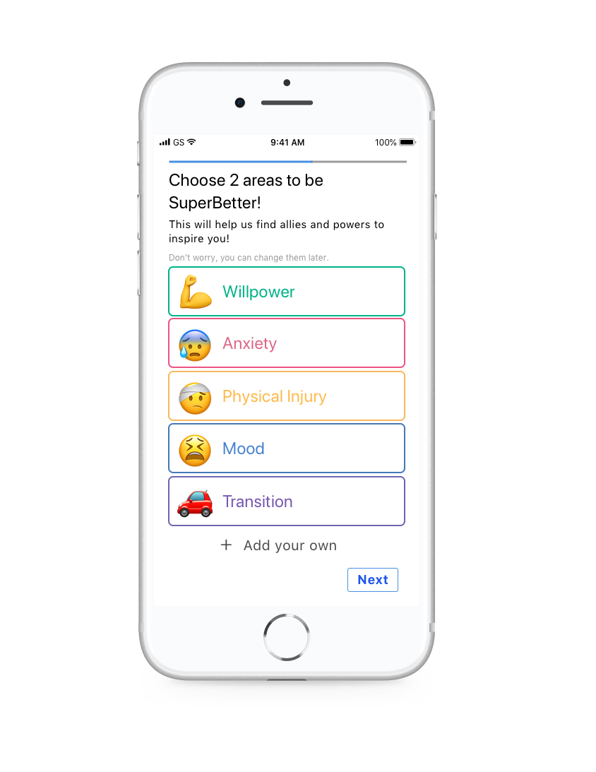 SuperBetter Onboarding Redesign. TL;DR As a personal project in 2018, I ...