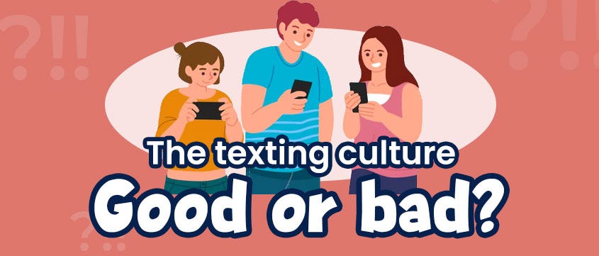 The texting culture : Good or bad? | by Red Fox Education | Sep, 2023 ...