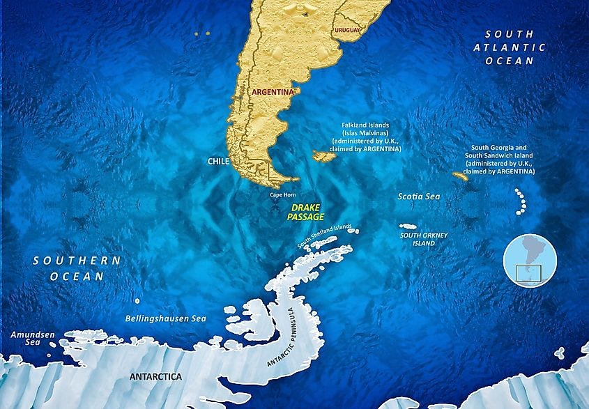 Drake Passage: Southern Ocean Entrance | by Reflect Your Interests | Medium