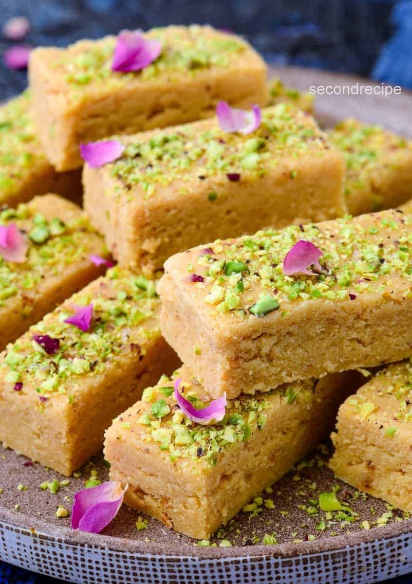 Indian Sweet Milk Cake - Taaj Recipes - Medium