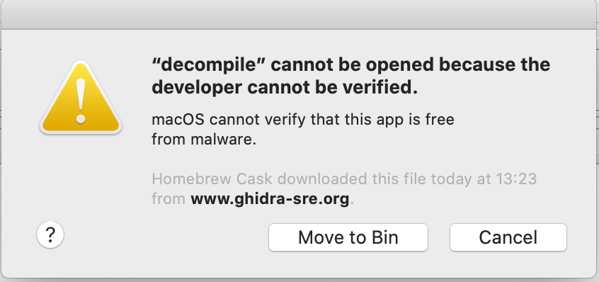 Unverified developer warning on macOS | by Hassan Nemir | Medium