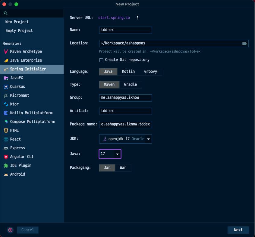 [TDD #1] Backend Project 만들기 - SeungHo Jang - Medium