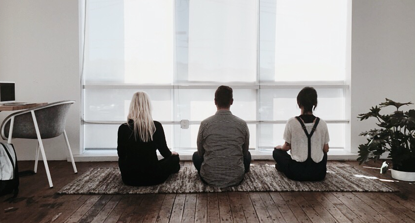 Meditation at work means more productivity. And something even more ...