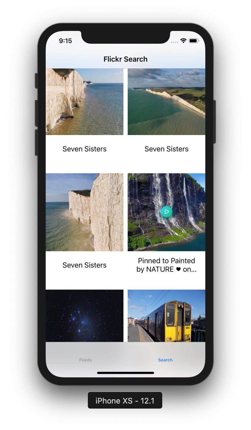適合練習照片牆 App 的 flickr API. Flickr 有成千上萬精美的照片，很適合我們練習實做 collection… | by 彼得潘的 iOS App Neverland ...