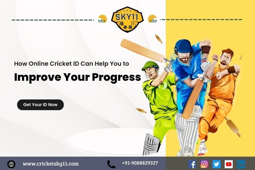 How Online Cricket ID Can Help You to Improve Your Progress | by ...