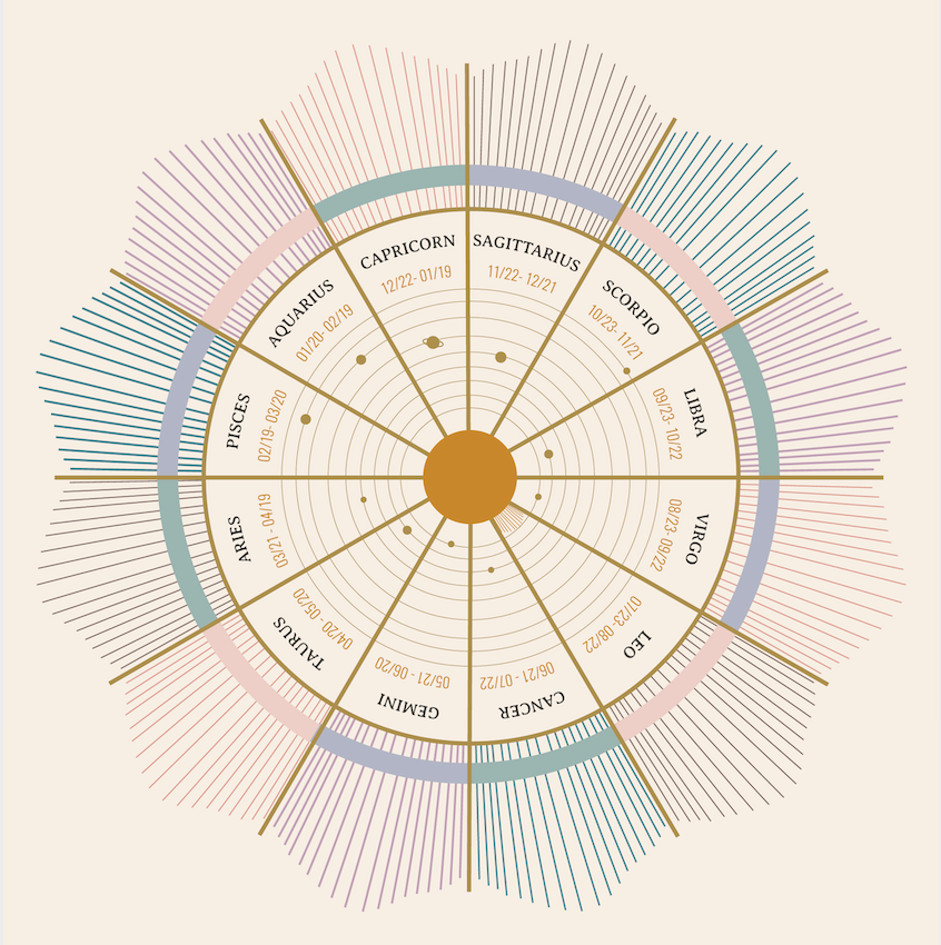 What’s Your Sign. Infographic Design | by Carly Schmidt | My Portfolio ...