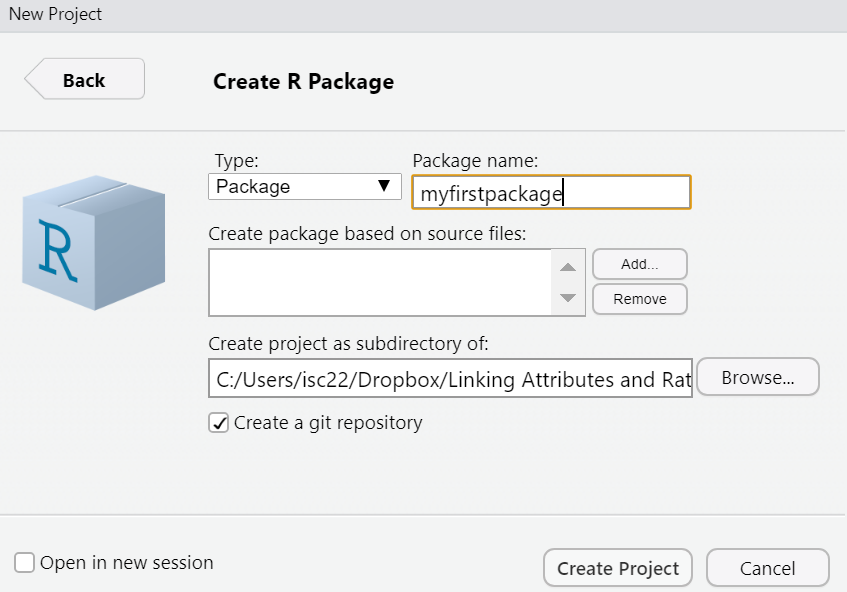 How to create your first R package | by Ishita Chakraborty | Medium