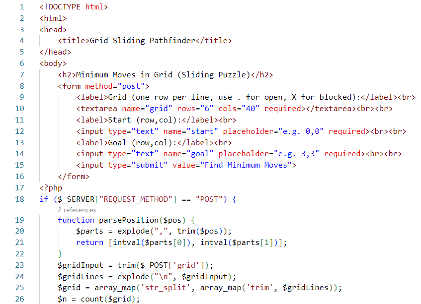 Gliding Through Grids: Solving Sliding Puzzles with PHP and HTML | by Taranpreet Singh | Medium