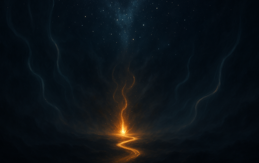 The Spark-Dark Night Poems. I ignite, will lift your light | by The ...