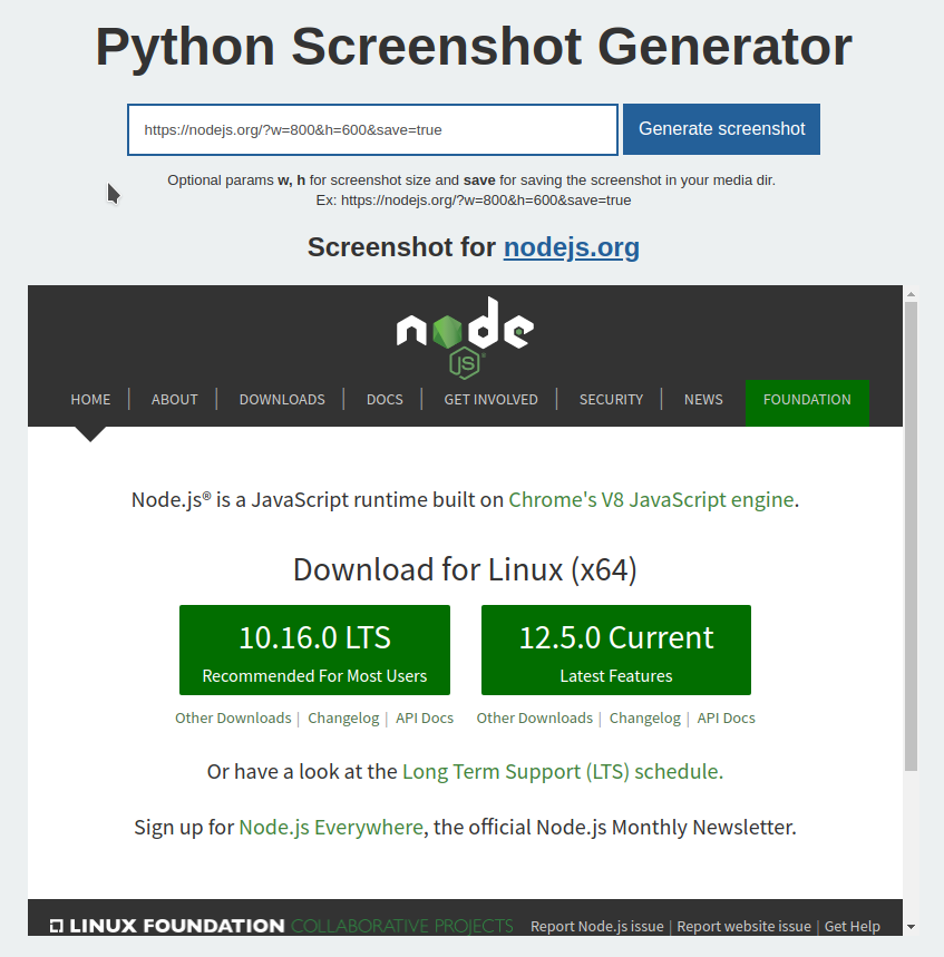 Python Screenshot Generator. Recently, I needed a simple task to do ...