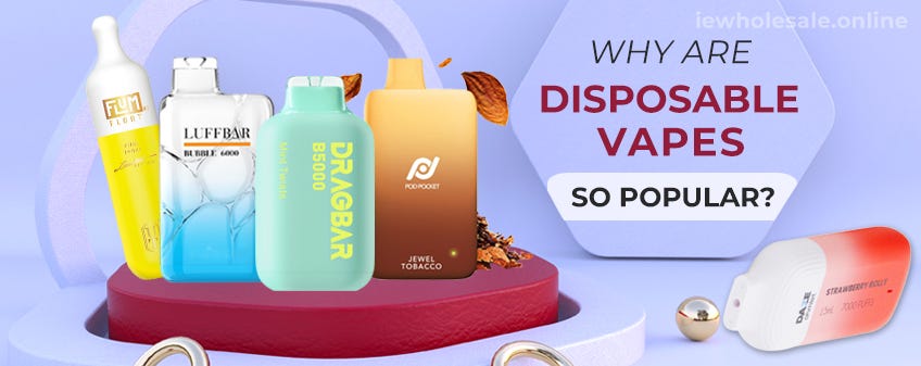 Why Are Disposable Vapes So Popular? | by iewholesaleonline | Medium