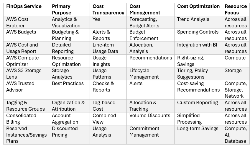 Unlocking Cloud Efficiency: A Deep Dive into AWS FinOps Services | by ...
