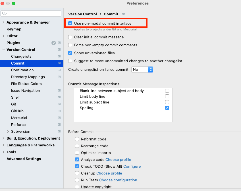 IntelliJ: how to activate the new commit dialog | by Naimdjon Takhirov | Medium