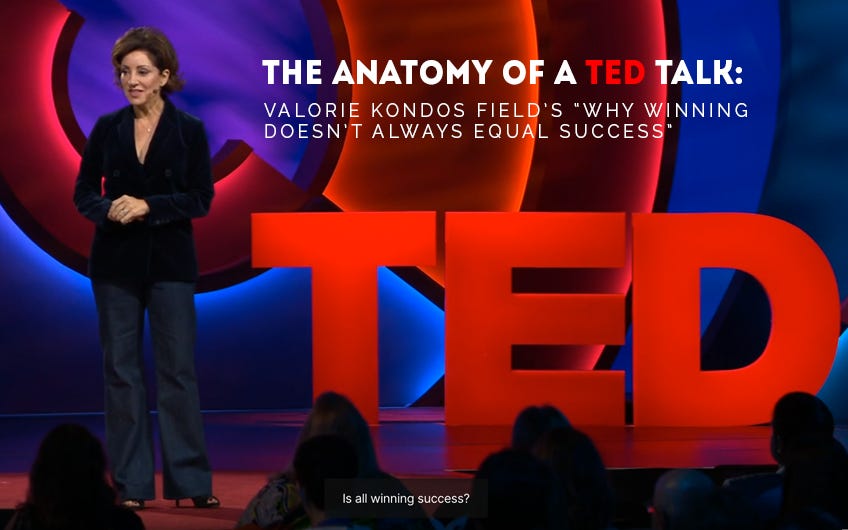 The Anatomy of a GREAT Talk: Valorie Kondos Field’s “WHY WINNING DOESN ...