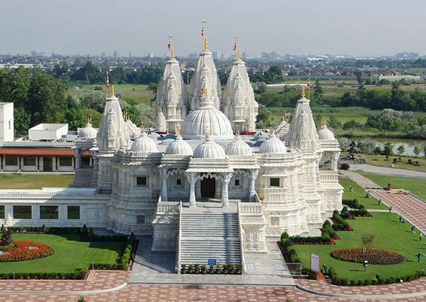 10 most famous Hindu Temple details in Canada - Zahirul haque - Medium