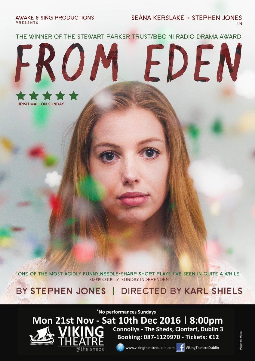 Theatre Review: From Eden. Last Thursday I went to see ‘From… | by Tara ...