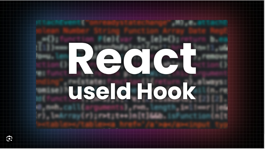 Explanation about useId Hook . Why & When to use it . | by Ojjasvi jain | Medium
