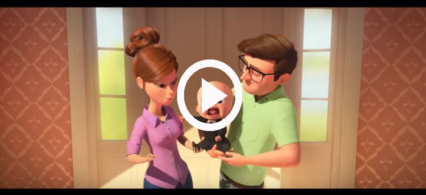 THE BOSS BABY ‘Baby Break’ Movie. A man named Timothy Templeton (Tobey ...