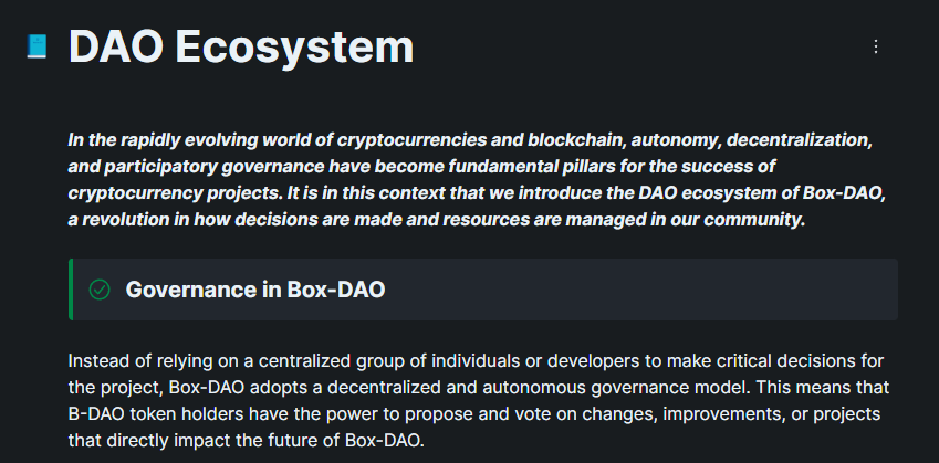 DAO Ecosystem #BoxDAO - BoxDao - Defi Ecosystem - Medium