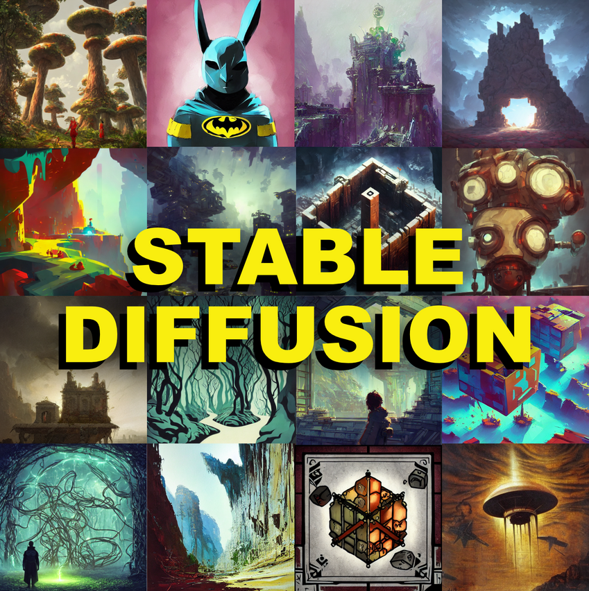 Intro to Stable Diffusion — A Game Changing Technology for Art | by Robby Boney | Short Bits ...