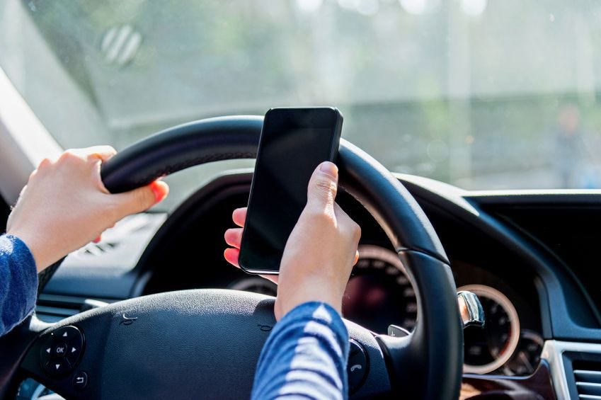 Dealing with Distractions While Driving | by OSHAcampus | Medium