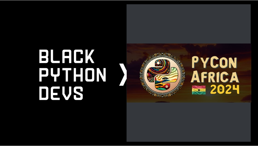 Black Python Devs was represented at PyCon Africa | by Emmanuel | Oct, 2024 | Medium