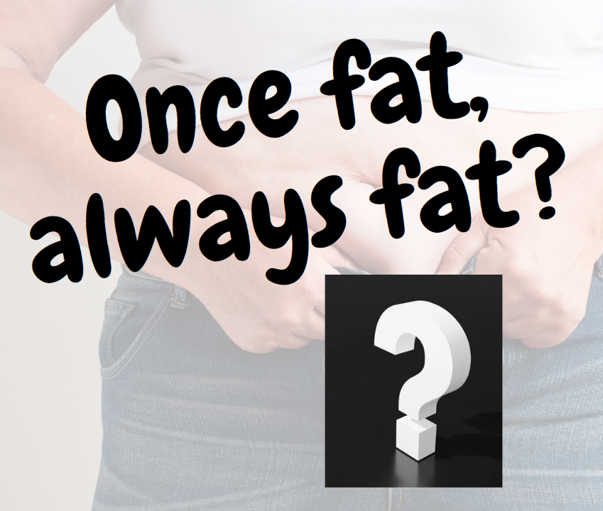 Once fat, always fat?. Less than 1% of the formerly obese will… | by ...