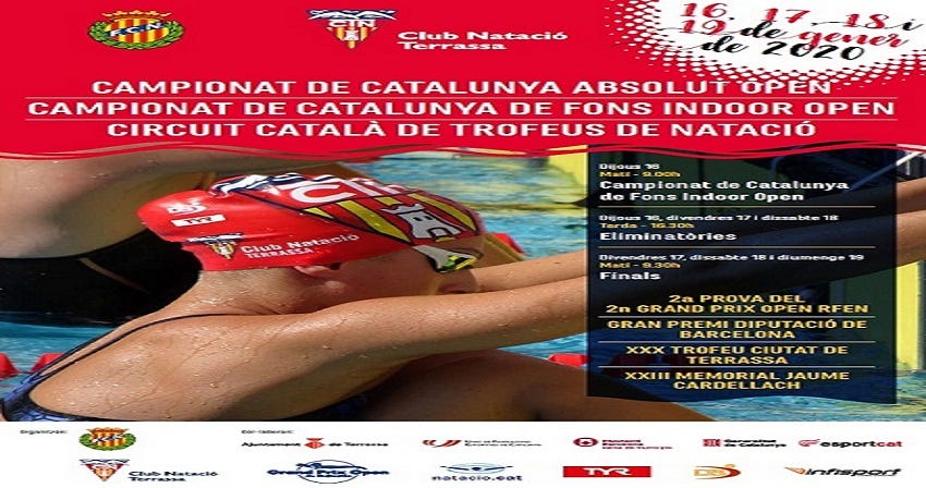 LiveStream>> Swimming LEN Trofeu Ciutat de Terrassa-Campionat Catalunya Open 2020, #Live 2020 ...