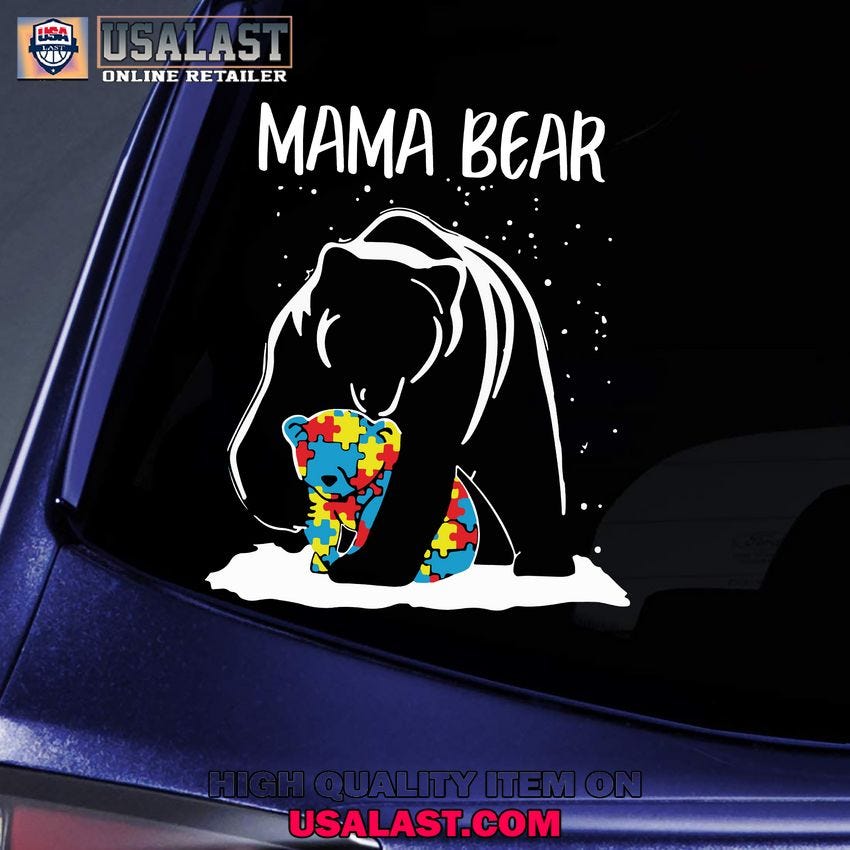 Show Your Mama Bear Pride with an Autism Awareness Sticker! | by ...