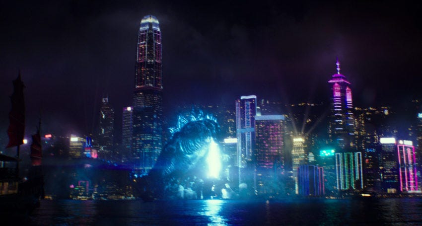 Godzilla 2022 Atomic Breath Scene