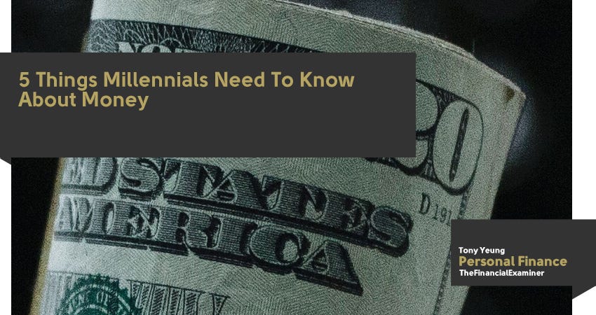 5 Small Things Millennials Need To Know About Money | by Tony Yeung ...