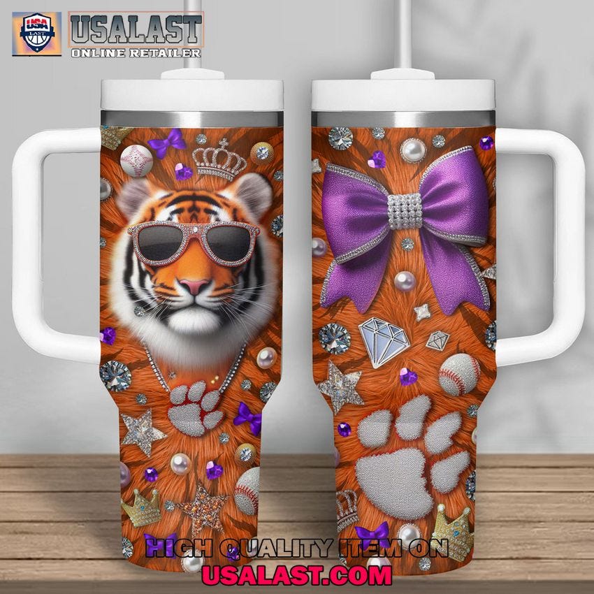 Clemson Tigers: Show Your Team Spirit on the Go with a Tumbler with ...
