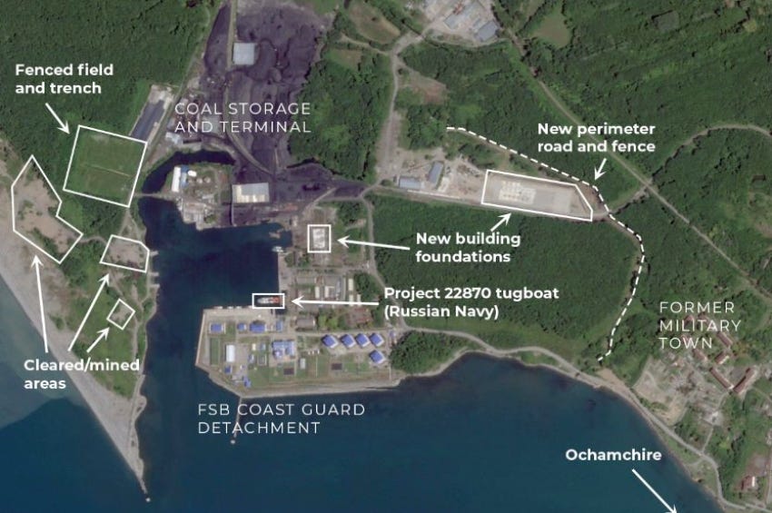 Moscow close to complete construction of navy base in Abkhazia, a ...