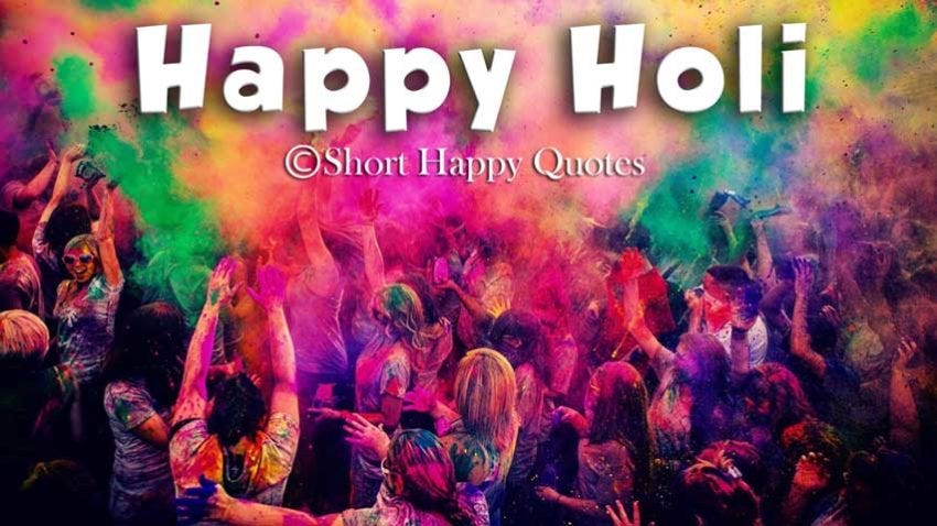 Happy Holi Funny Quotes | Happy Holi Quotes | Short Holi Quotes | by ...