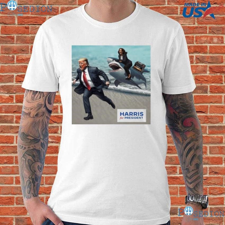 Trump And Kamala Harris Make America Laugh Again T-Shirts ...