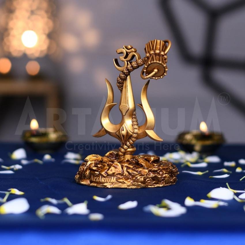 Lord Shiva’s Trishul and Damru: Symbols of Divine Power and Cosmic ...