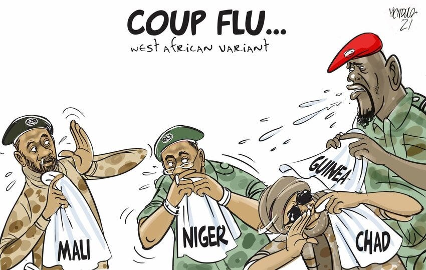 West African Coup d’état and the coup belt. | by Farhan Ahmed | Feb ...