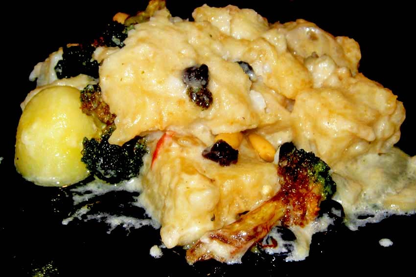 Spezzatino di baccalà al latte con patate a bassa temperatura ...